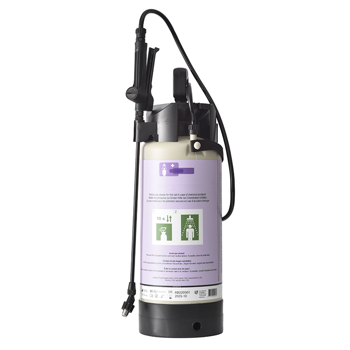 Portable shower and decontamination spray - Trionyx